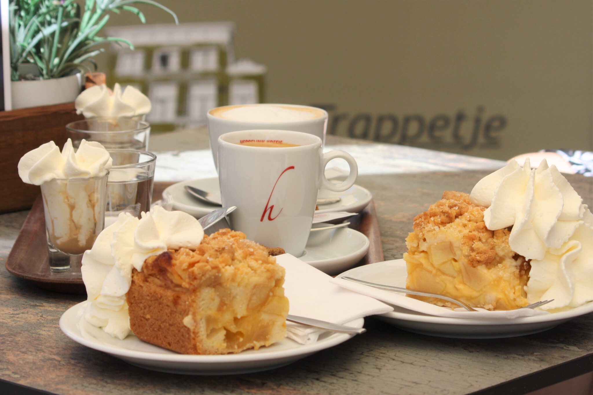 Huisgemaakte appeltaart – 't Trappetje